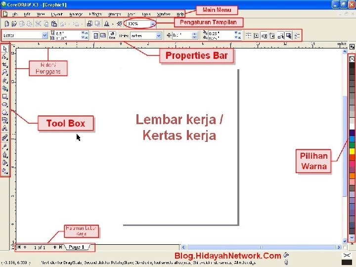 vector Gesign Grafis berbasis vextor dan Bitmap Corel