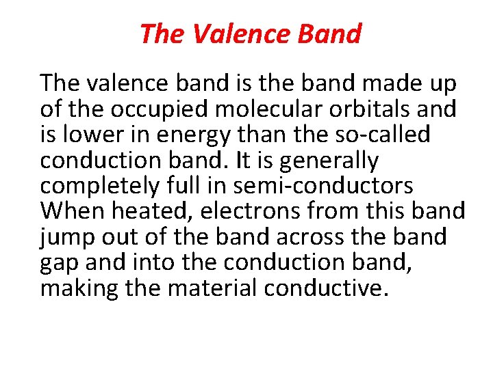 Introduction to Semiconductor Material and Devices The Valence