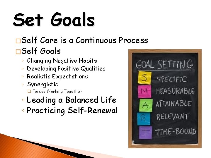 Caregiver Self Care CNA 2 OSBN Curriculum Self