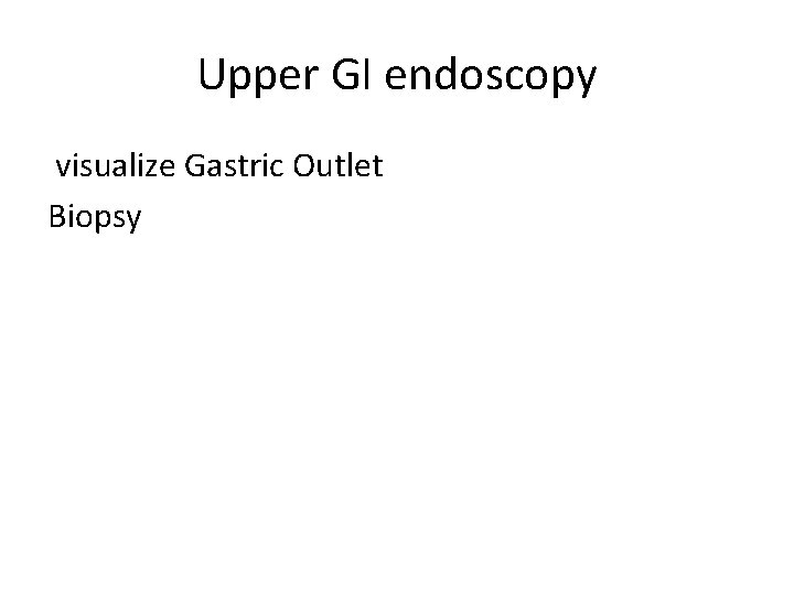 GASTRIC OUTLET OBSTRUCTION AND ITS SURGICAL MANAGEMENT DEFINITION
