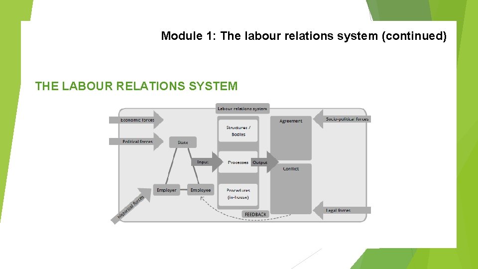 Labour Relations N 6 Module 1 The labour