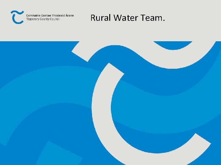 Rural Water Team Engaging With the Rural Water