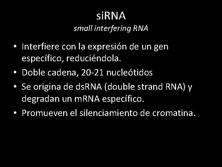 4 1 Tipos y funciones de RNAs Ricardo