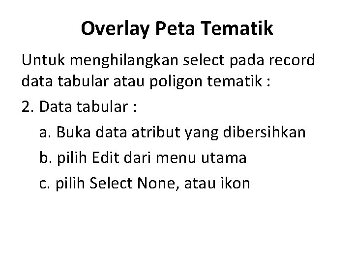 SKORING DAN OVERLAY Materi MK SIG RMIK smt