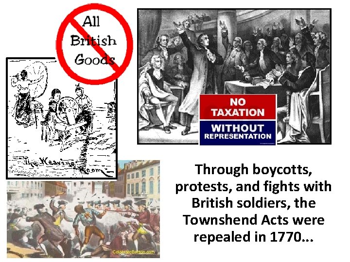 The Boston Tea Party and Intolerable Acts 1773