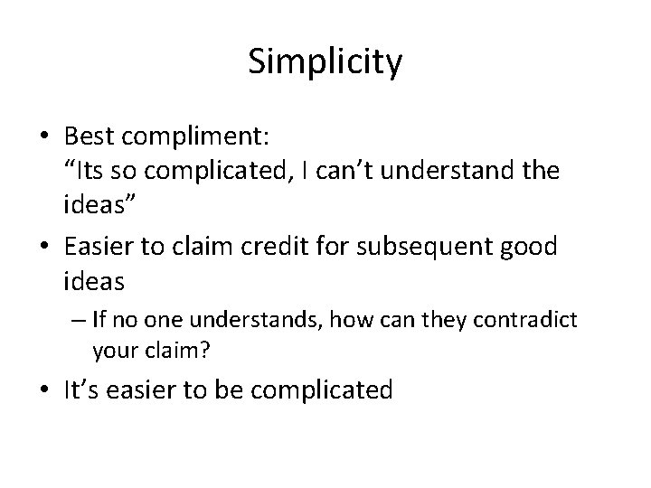 Clarity of Thought in Research Reading and Writing