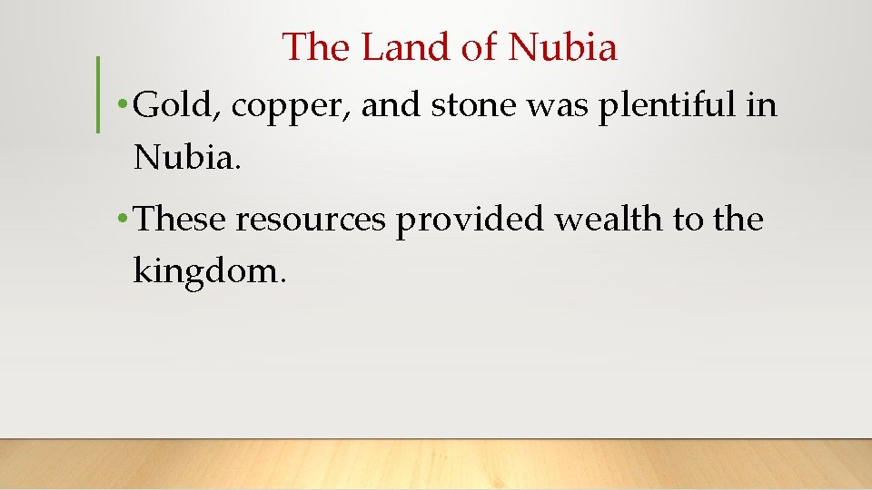 Ancient Kush SOUTH OF EGYPT AFRICANS ESTABLISHED A