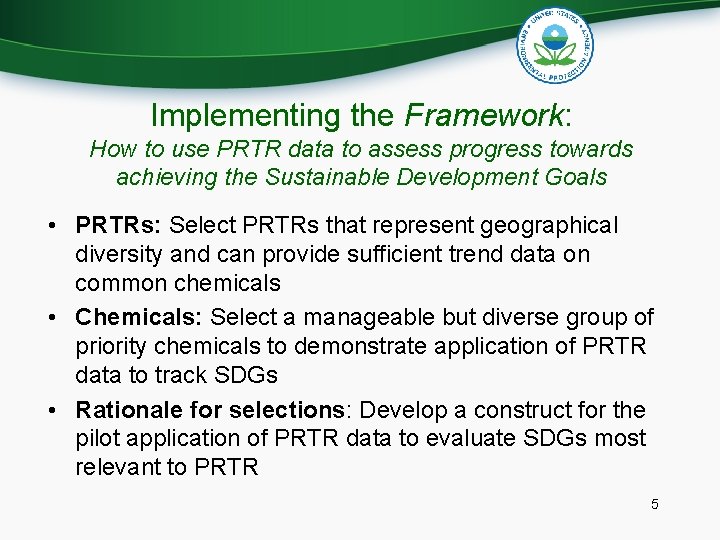 Application of Pollutant Release and Transfer Register Data