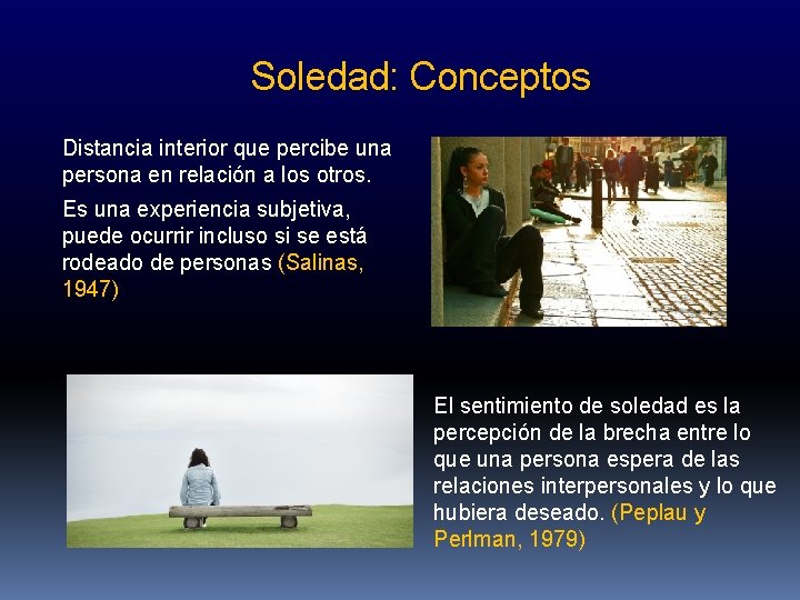 SOLEDAD COMO FACTOR DE RIESGO EN ADOLESCENTES Y