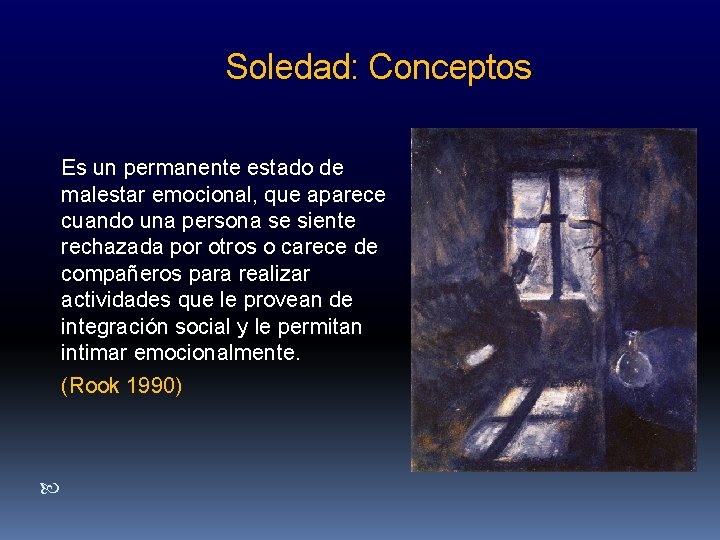 SOLEDAD COMO FACTOR DE RIESGO EN ADOLESCENTES Y