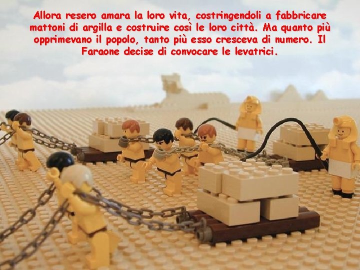 LA STORIA DI MOSE Quando Giuseppe e i