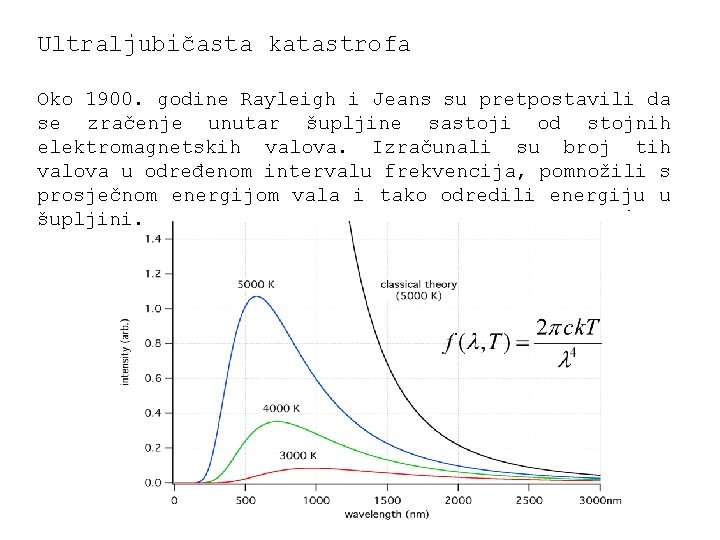 Kvantna priroda svjetlosti 14 12 1900 Kvanti energije