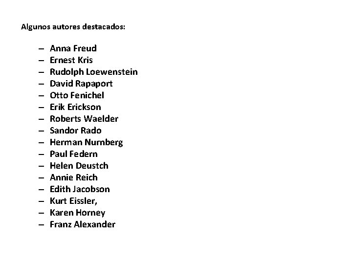 Psicoanlisis Americano Psicologa del Yo Heinz Hartmann 1894