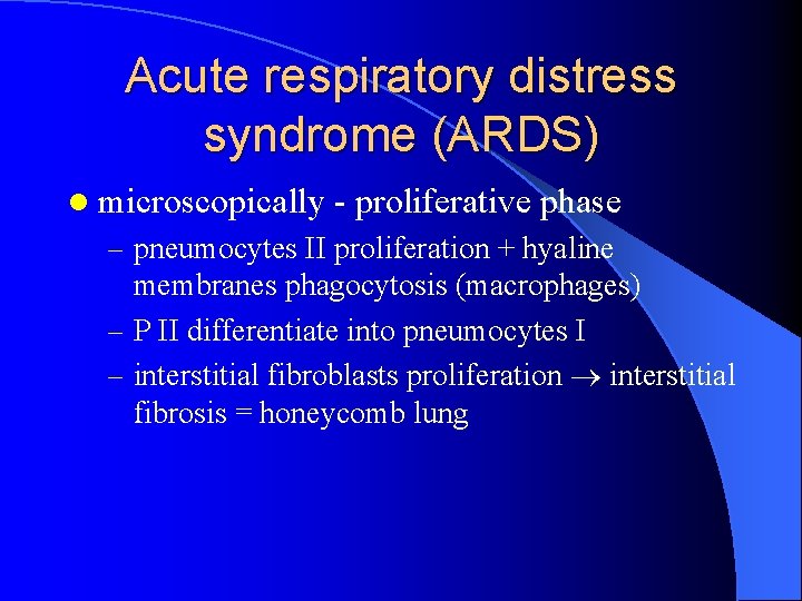 Pathology of lung pleura and upper airways Assoc