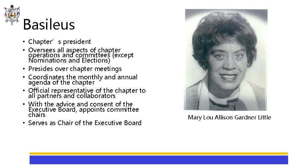 Understanding Officer Roles and Responsibilities Desired Outcomes By