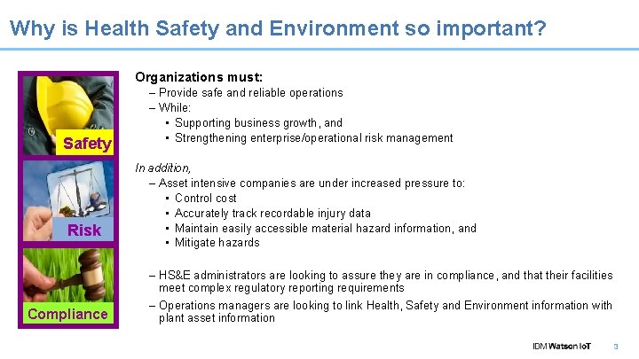 Maximo HSE Overview 0 Please Note IBMs statements