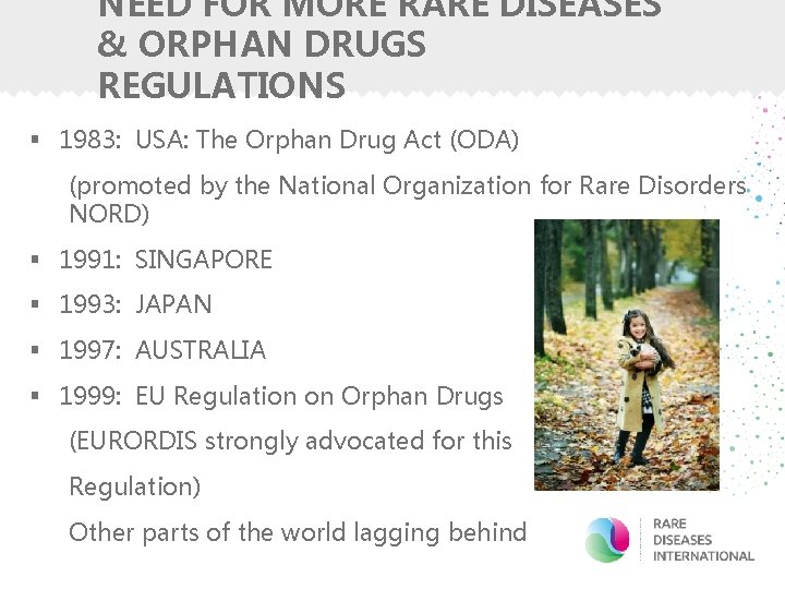 LEAVE NO ONE BEHIND WHY RARE DISEASES ARE