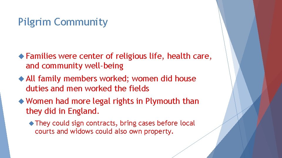 Section 2 The New England Colonies Pilgrims and