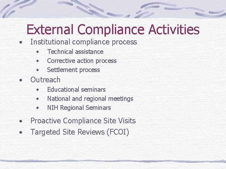 Common Compliance Pitfalls and Strategies for Success Division