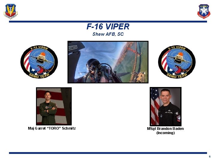 Headquarters Air Combat Command USAF Participation In Open