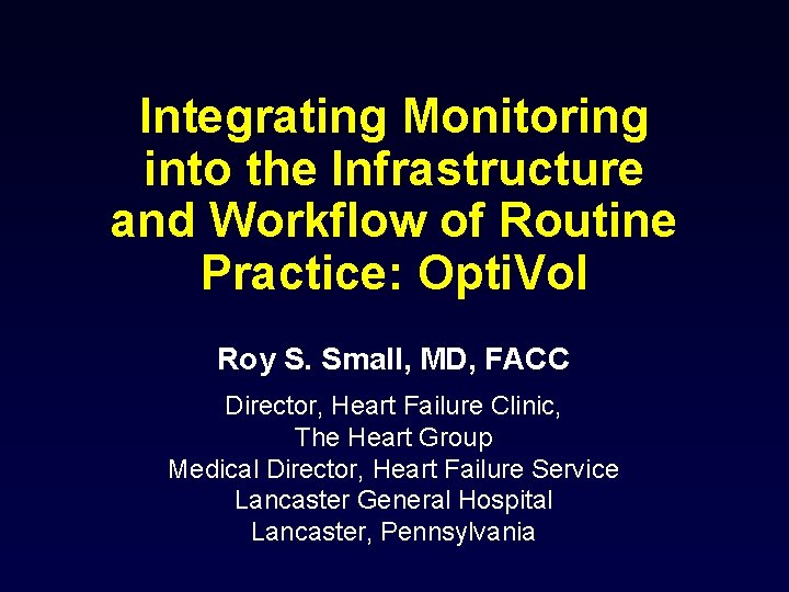 Integrating Monitoring into the Infrastructure and Workflow of