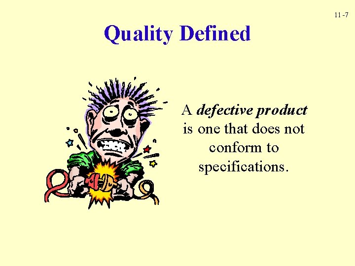 11 1 CHAPTER Quality Costs and Productivity Measurement