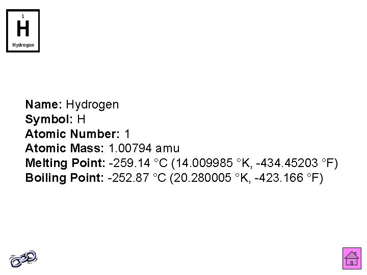 Periodic Table of the Elements Select an element