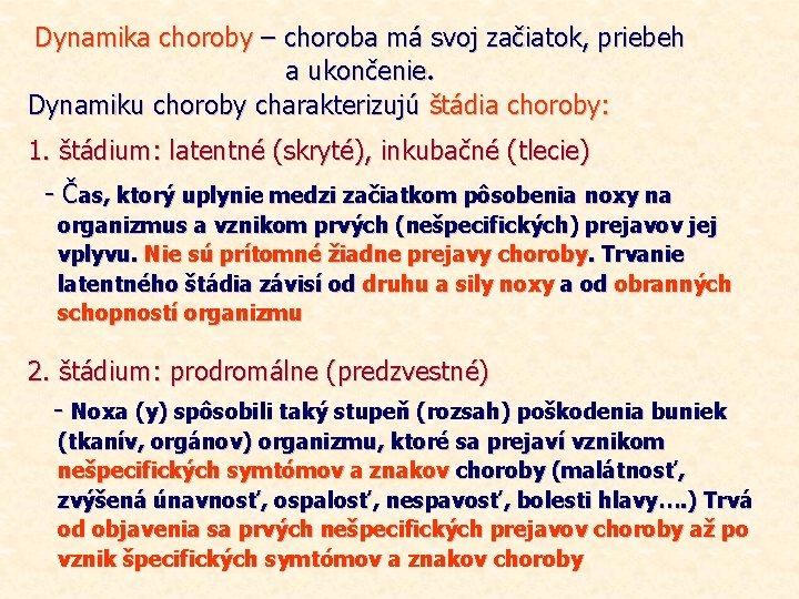 CHOROBA A ZDRAVIE Prof MUDr Jn Hanek CSc