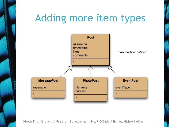 Improving structure with inheritance 5 0 Main concepts