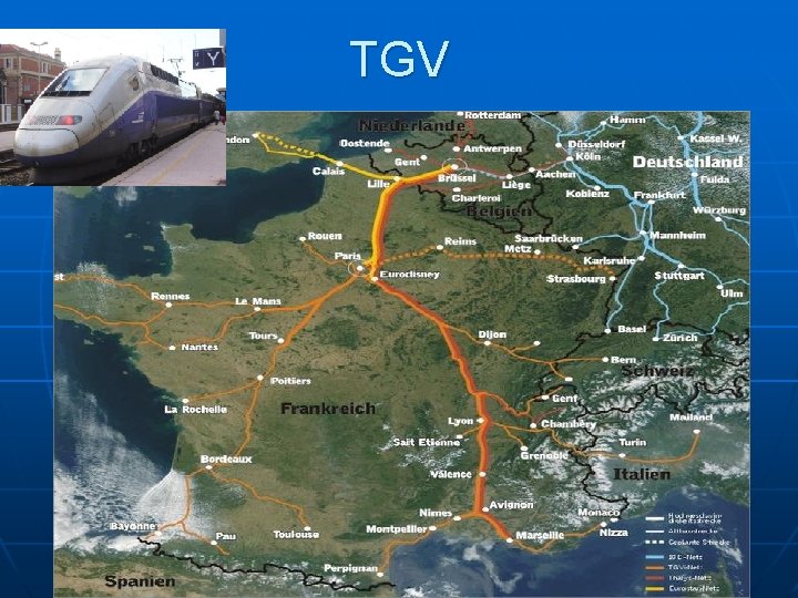 FRANCIE Poloha le v zpadn Evrop pmosk stt