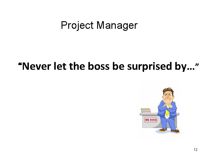 Project Management Chapter Two The Many Tasks of