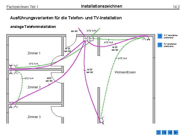 Installationsplan A Merkpunkte fr Installationsplne 16 1 ...