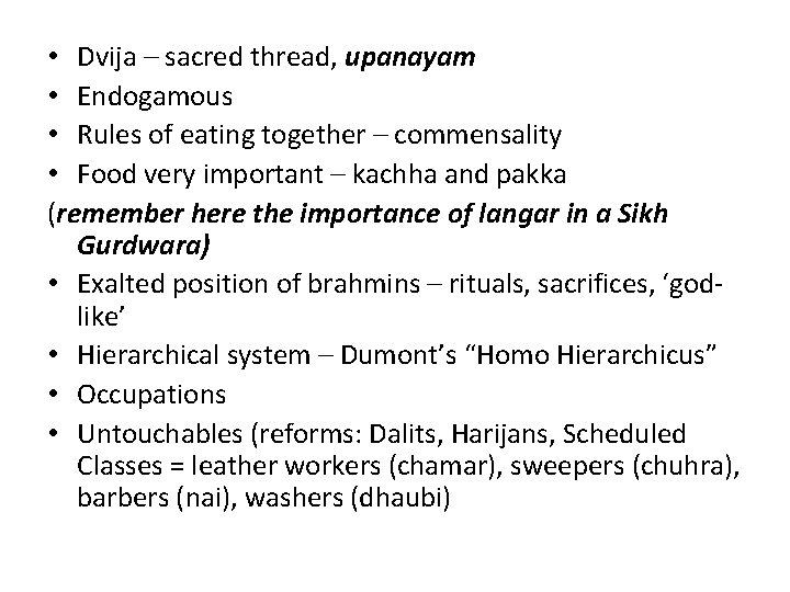 Sikhs and Caste The Caste System Sensitive issue