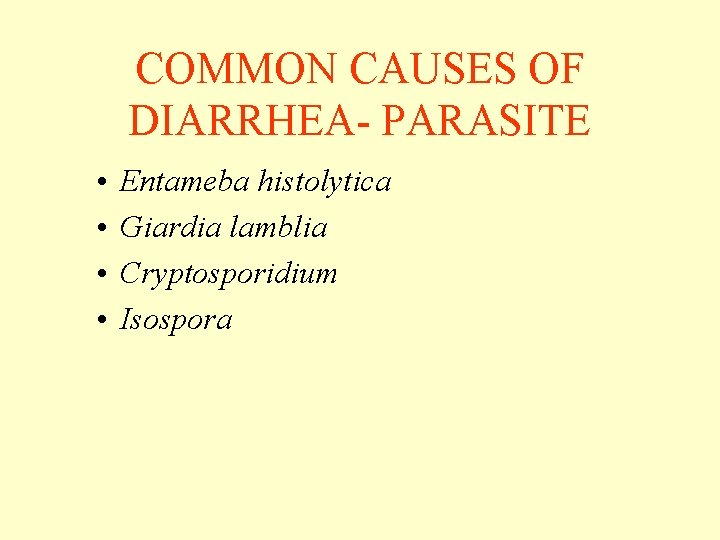 Epidemiology and Management of Diarrheal Diseases Amal Mitra