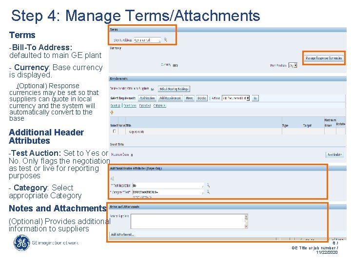 Oracle Sourcing Quick Start Guide RFI RFX Auction
