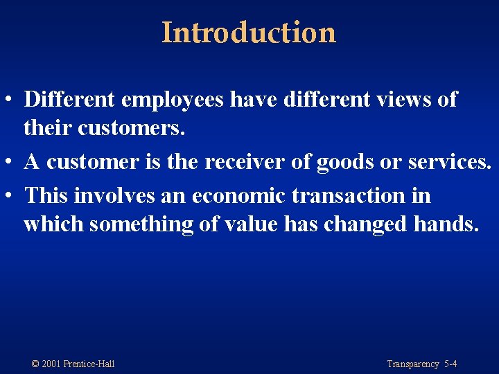 Chapter 5 The Voice of the Customer S