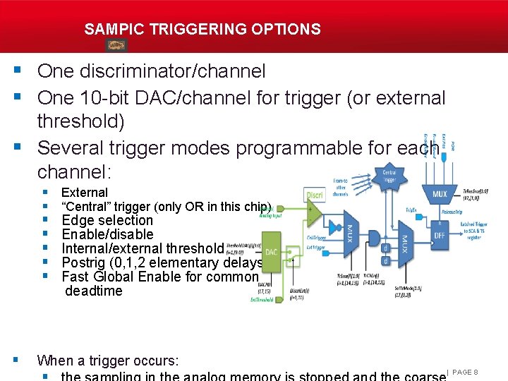 LATEST ANALOG MEMORY DEVELOPMENTS AT IRFU THE SAMPIC