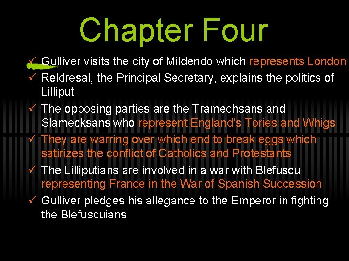 Gullivers Travels By Jonathan Swift Lilliput Chapter One