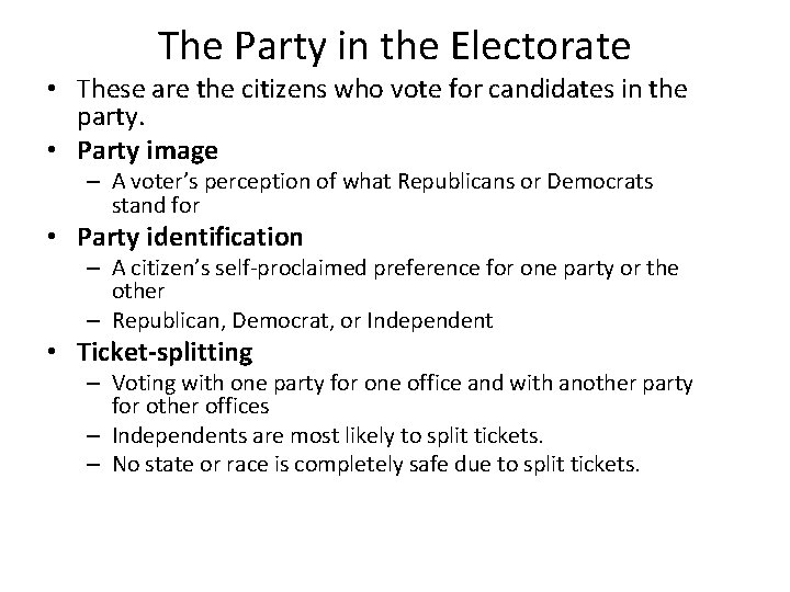 Unit 8 Linkage Institutions Political Parties Interest Groups