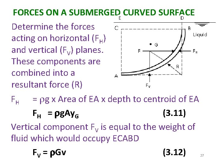 MCE 205 FLUID MECHANICS I 3 UNITS PREPARED