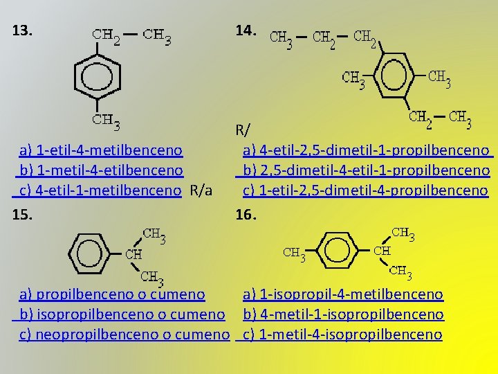 EJERCICIOS Nomenclatura de alcanos Prof Jos A Snchez