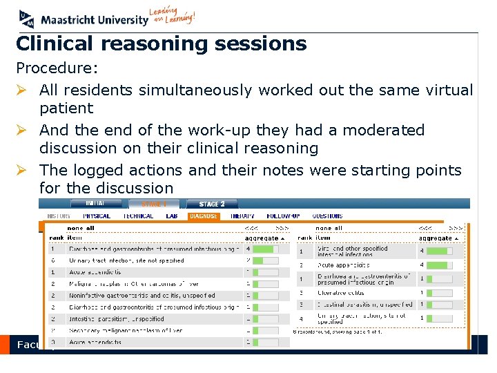The combination of virtual patients and small group