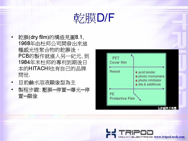 PCB Tripod Technology Corporation Resin Phenolic Resin Epoxy