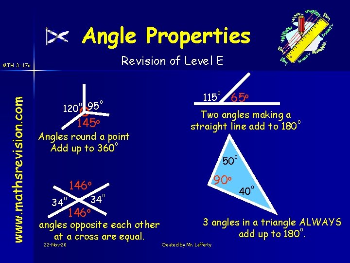 Angle Properties www mathsrevision com MTH 3 17