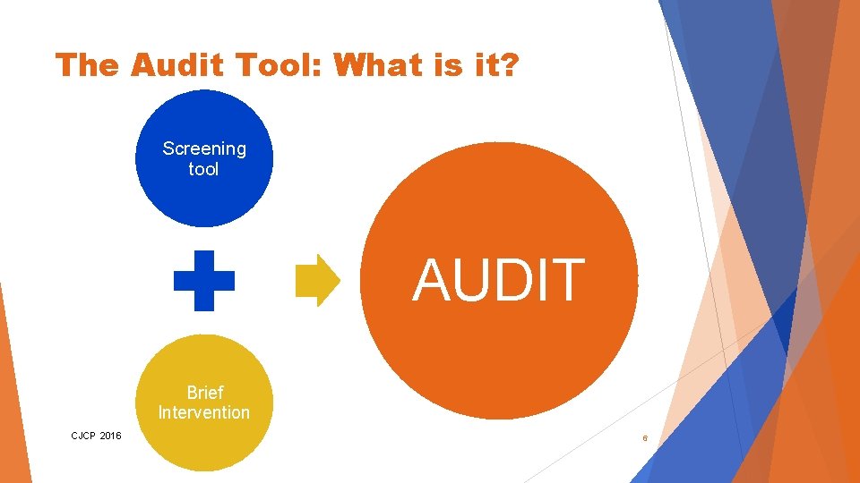 Alcohol Use Disorder Identification Tool Training of Practitioners