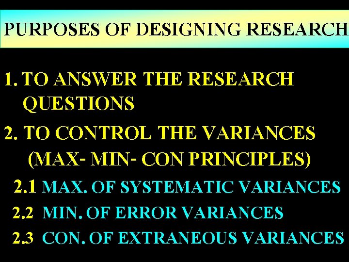 RESEARCH KERLINGER DESIGN Research design Blueprint Plan Structure