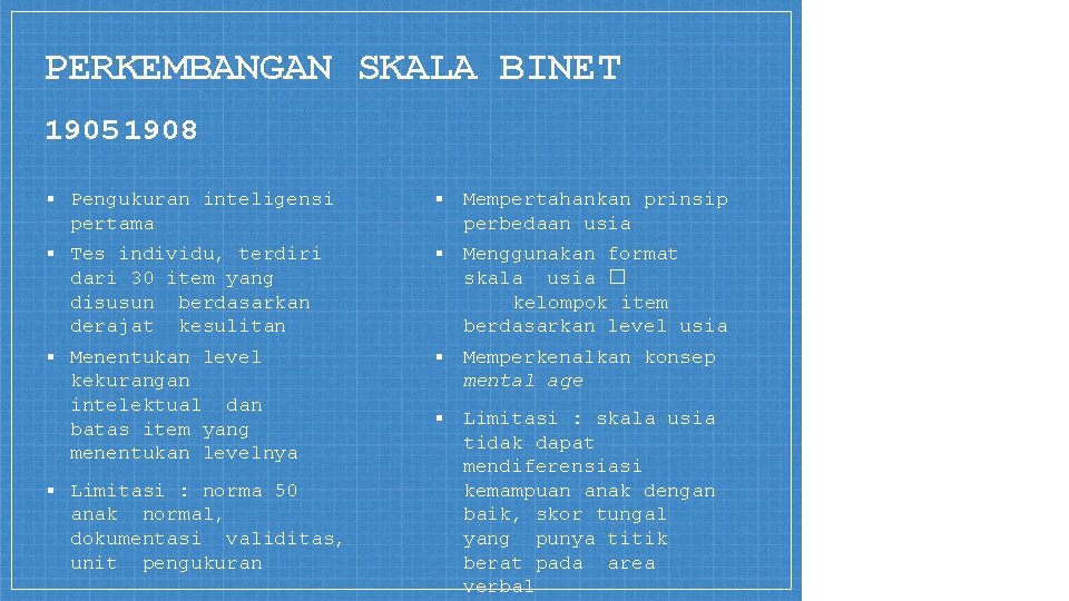 TES KEMAMPUAN MENTAL DAN INTELIGENSI 1 DEFINING INTELLIGENCE