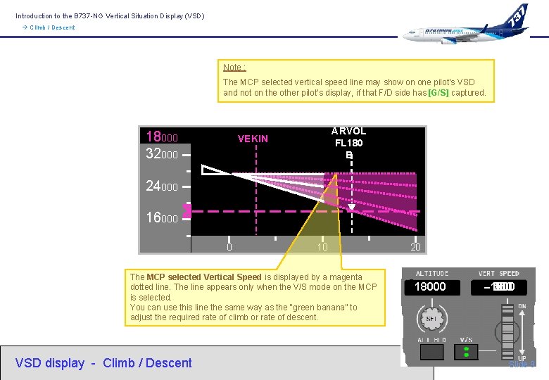 Introduction to the B 737 NG Vertical Situation