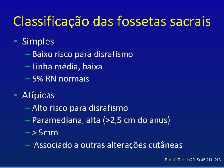 ULTRASSONOGRAFIA DA MEDULA ESPINHAL NO RN Telma Sakuno