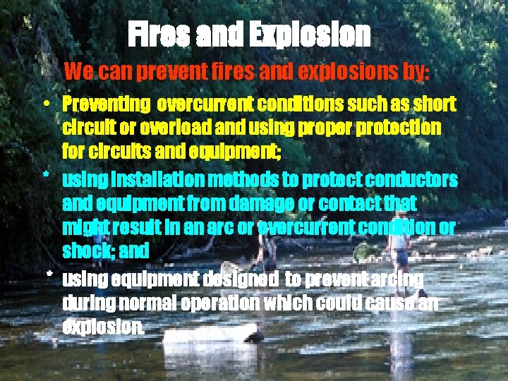 Electrical Hazards Electrical accidents in the mining industry